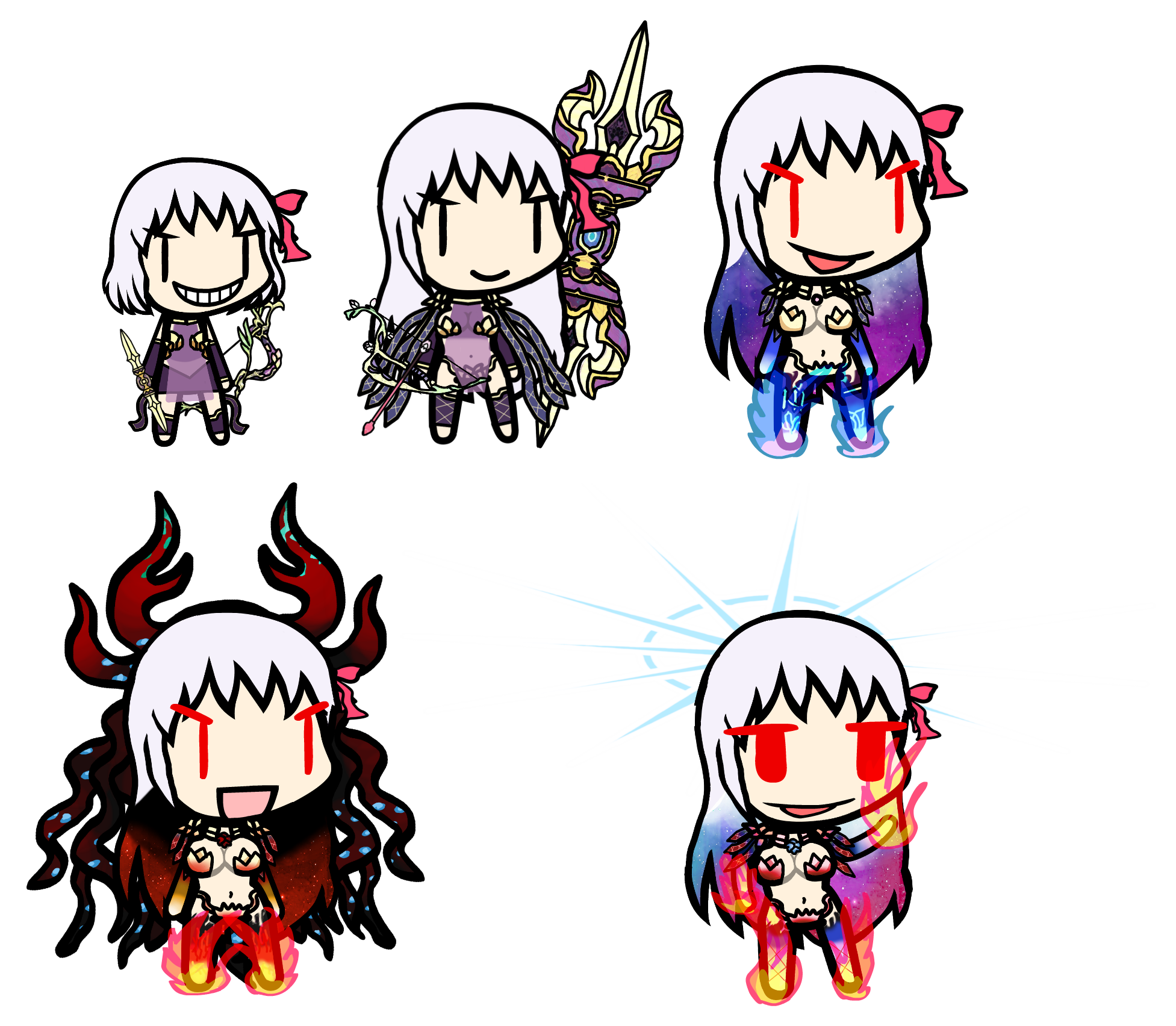 Walfas Custom Base: Kama (Assassin) V2 by Midian-P on DeviantArt