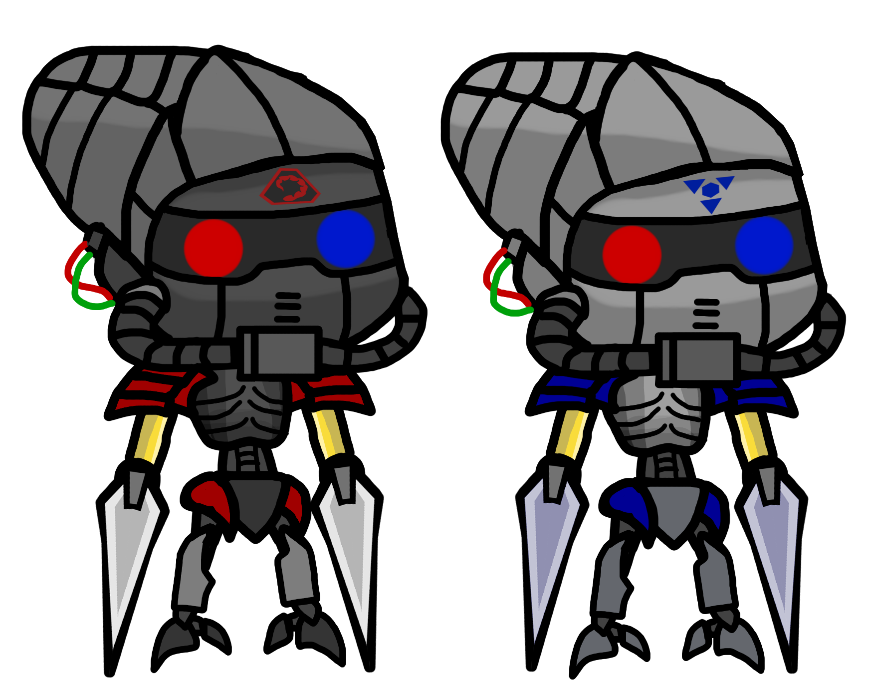 Walfas Custom Base: Nod Cyborg Assassin (TSC) by Midian-P on DeviantArt