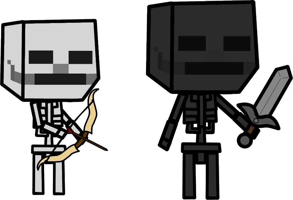 Walfas Custom Base: MC Skeletons by Midian-P on DeviantArt