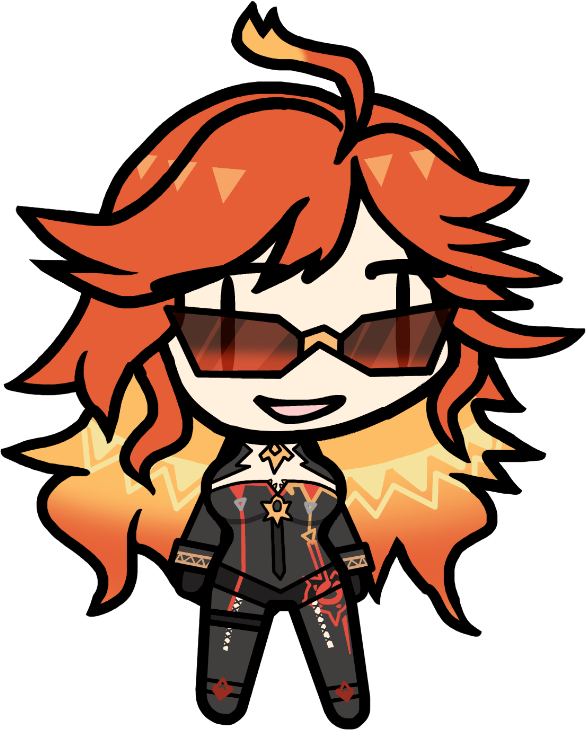 Walfas Custom Base: Mavuika (GI) by Midian-P on DeviantArt