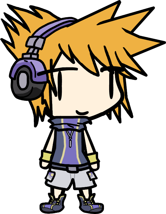 Walfas Custom Base: Neku Sakuraba (TWEwY) by Midian-P on DeviantArt