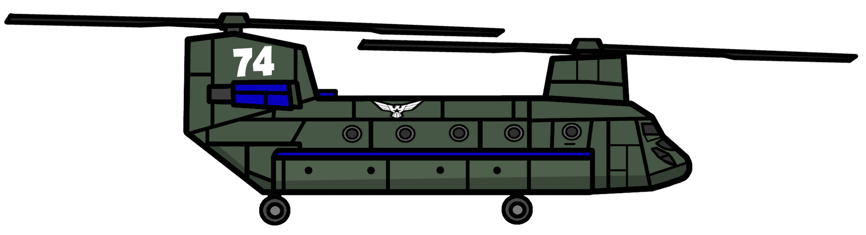 Walfas Custom: US Chinook (Generals) by Midian-P on DeviantArt