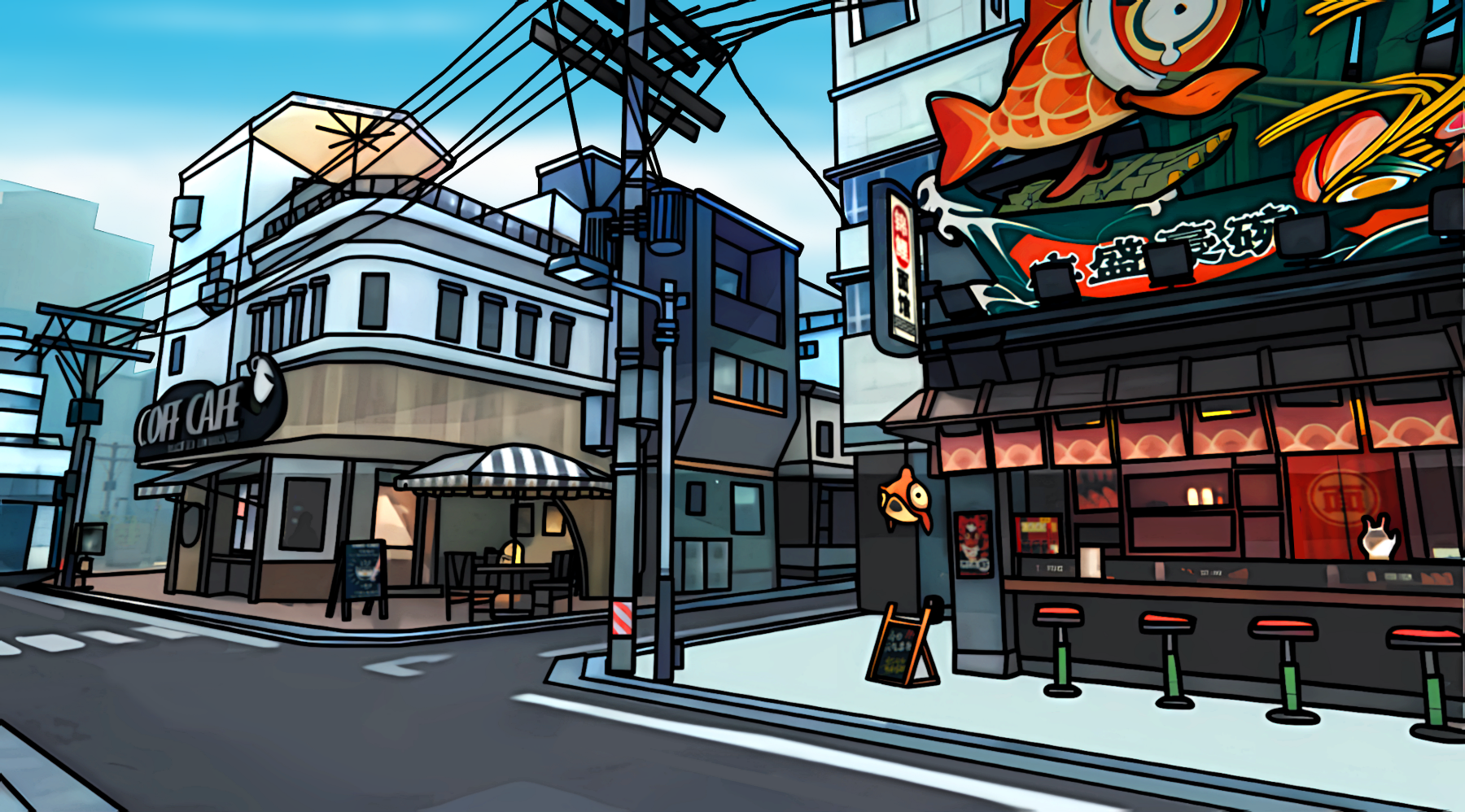 Walfas Custom Background: Sixth Street (ZZZ) by Midian-P on DeviantArt