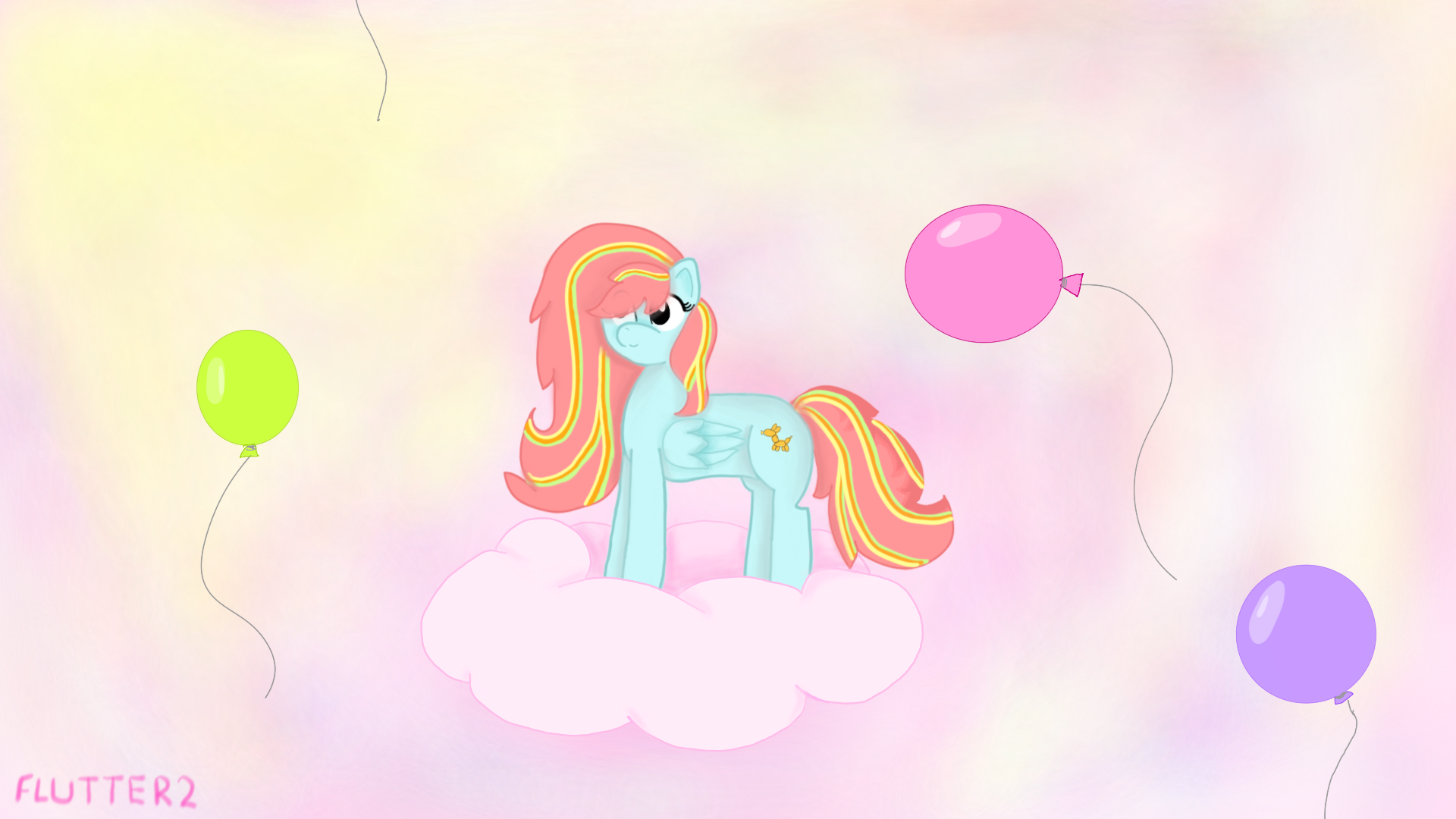 Balloon Burst (Main OC) by Flutterforever2 on DeviantArt