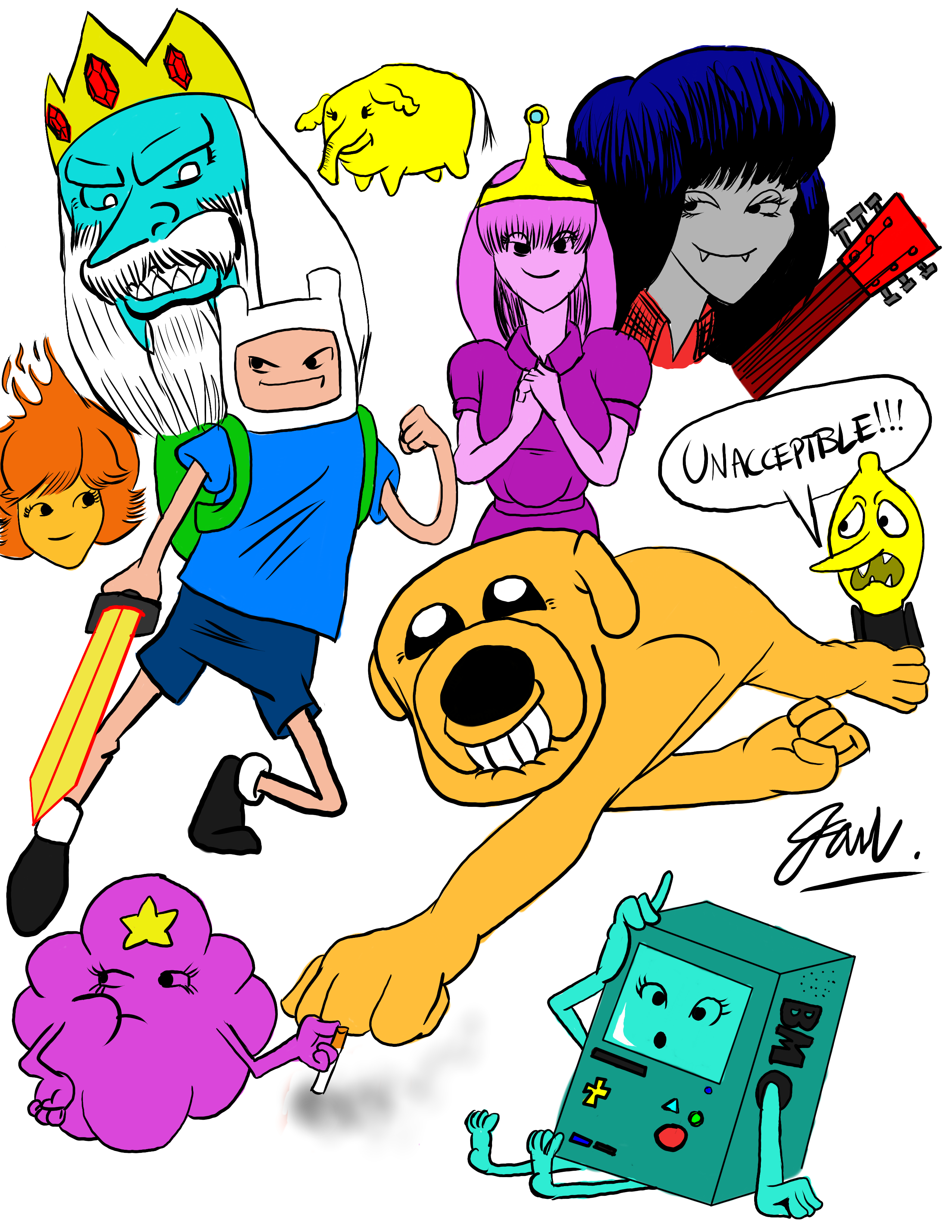 ADVENTURE TIME! by Sanctuary99 on DeviantArt