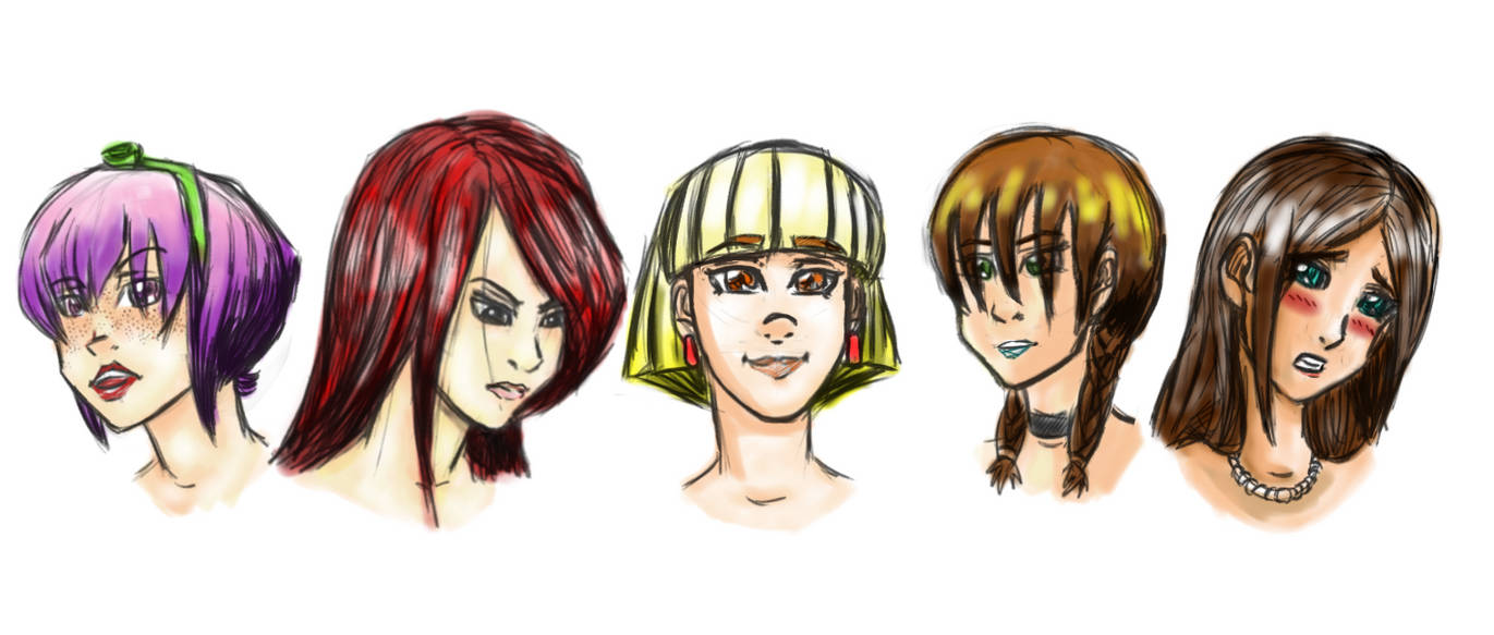 The Faces of Beauty by Sanctuary99 on DeviantArt