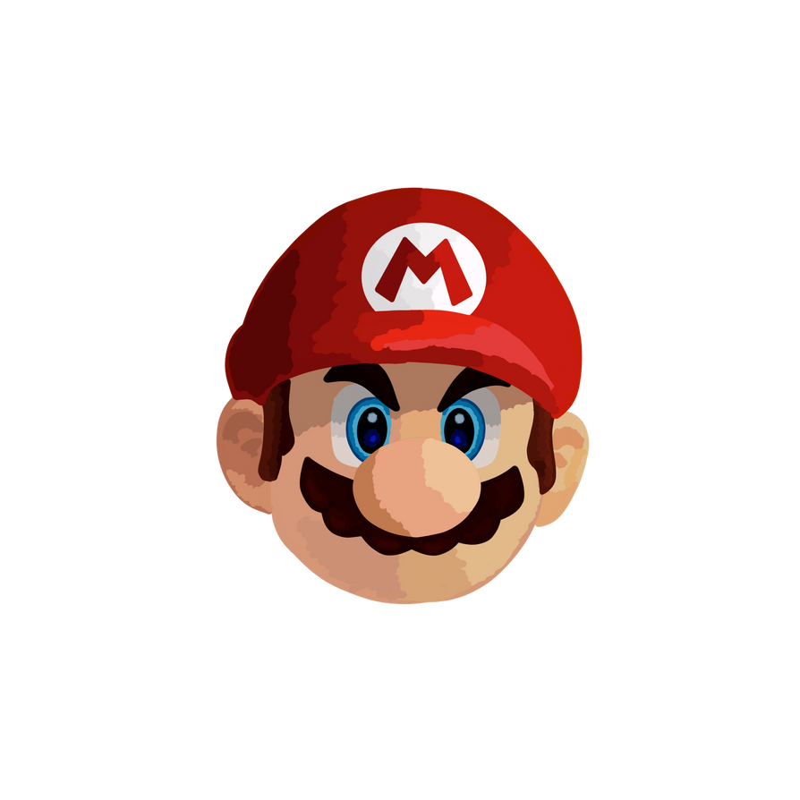 Mario Head by esmasrico on DeviantArt