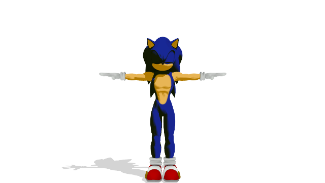 MMD Old KM Sonic port [UPDATE] by Minex100g on DeviantArt