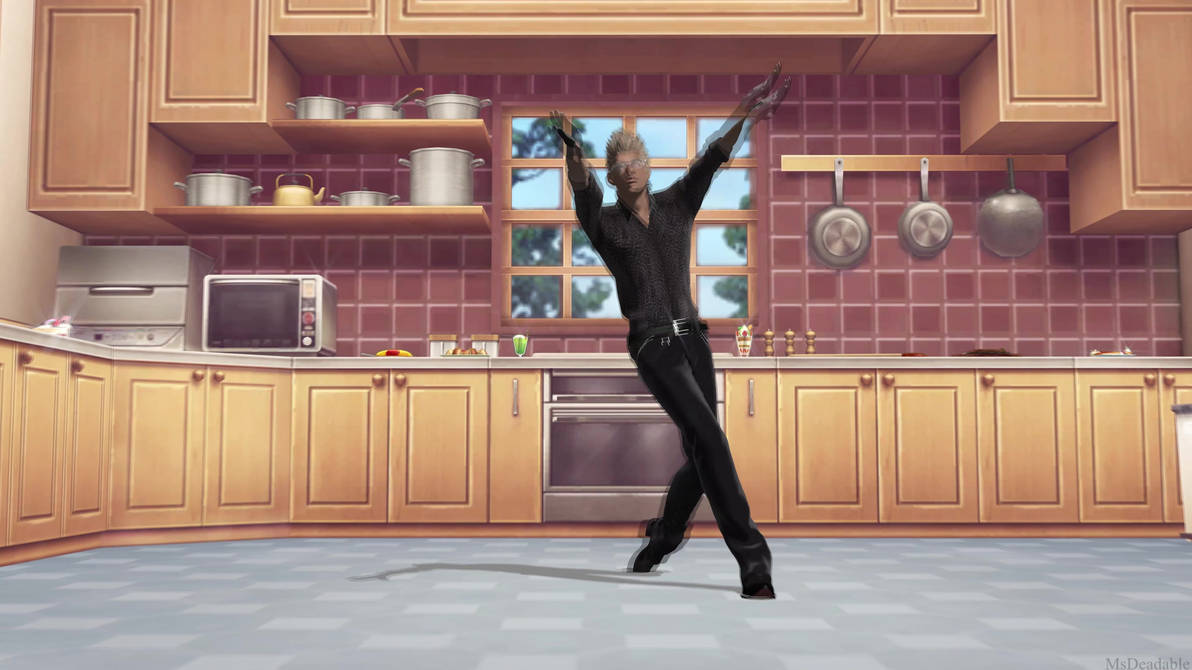 [MMD] When Ignis has come up with a new recipeh by MsDeadable on DeviantArt