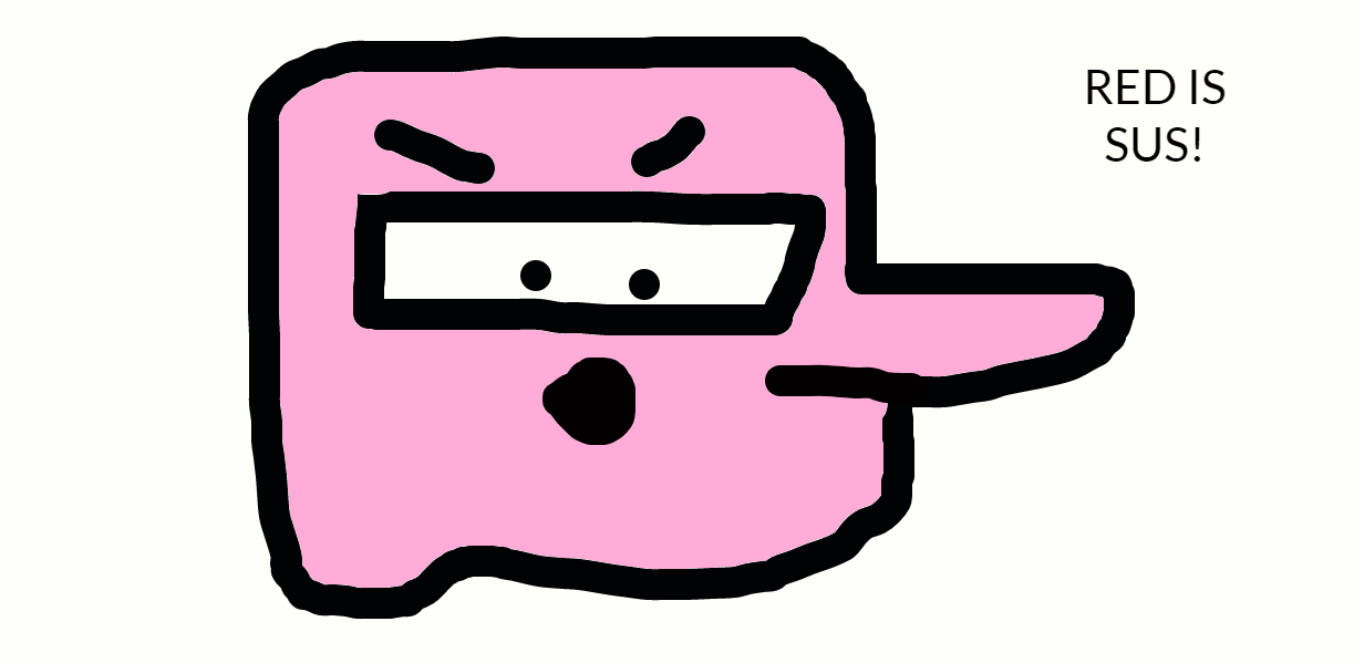 RED IS SUS! by JustanormalCPfan on DeviantArt