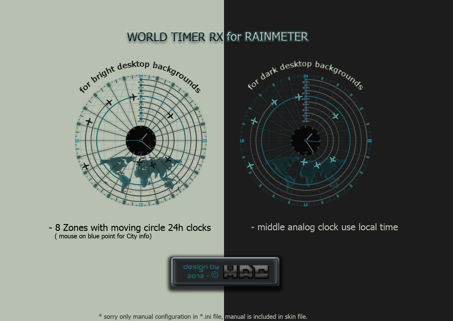 World Timer RX Radar (Rainmeter) by d4fmac on DeviantArt