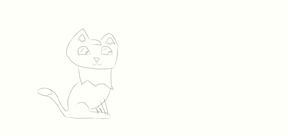 Derpy Cat Sketch by Firestarlover223 on DeviantArt