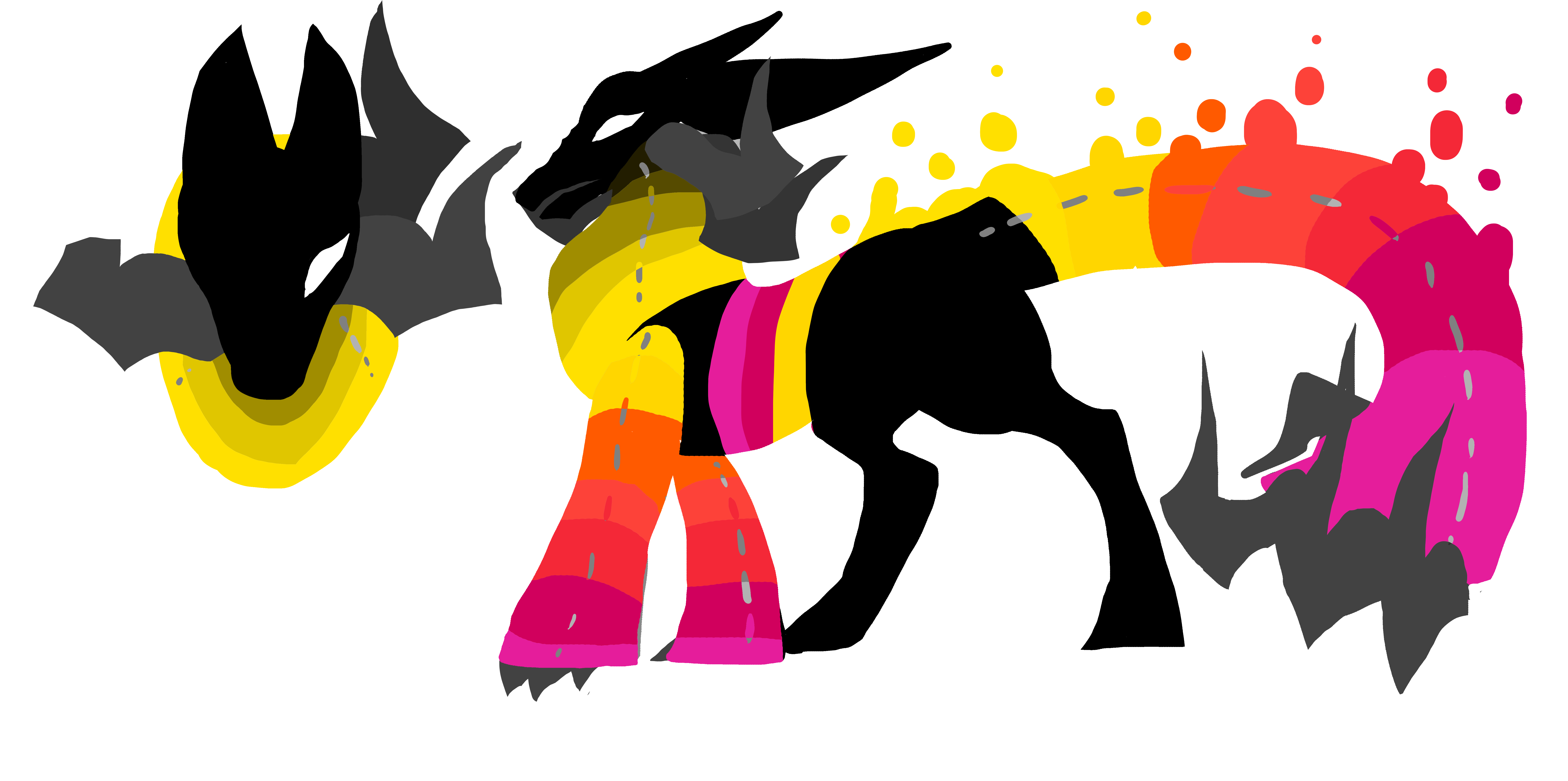 Rotting Spectrum Needle Fox Auction Closed by EpsilonMoon on DeviantArt