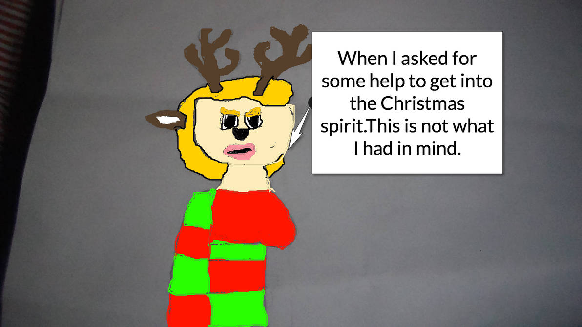 Christmas Spirit by BlueTailsStory on DeviantArt