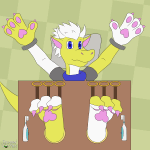(C) Zippy's Feet Tickled Animation by DomedVortex on DeviantArt