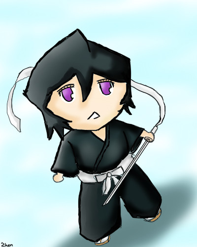 Chibi Rukia Kuchiki by Zhenthesloth on DeviantArt