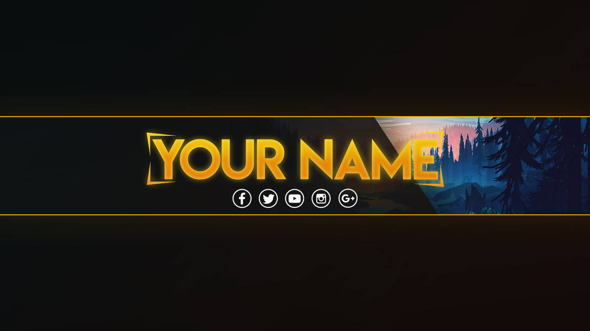 Universal youtube banner | VotoN by voton249 on DeviantArt