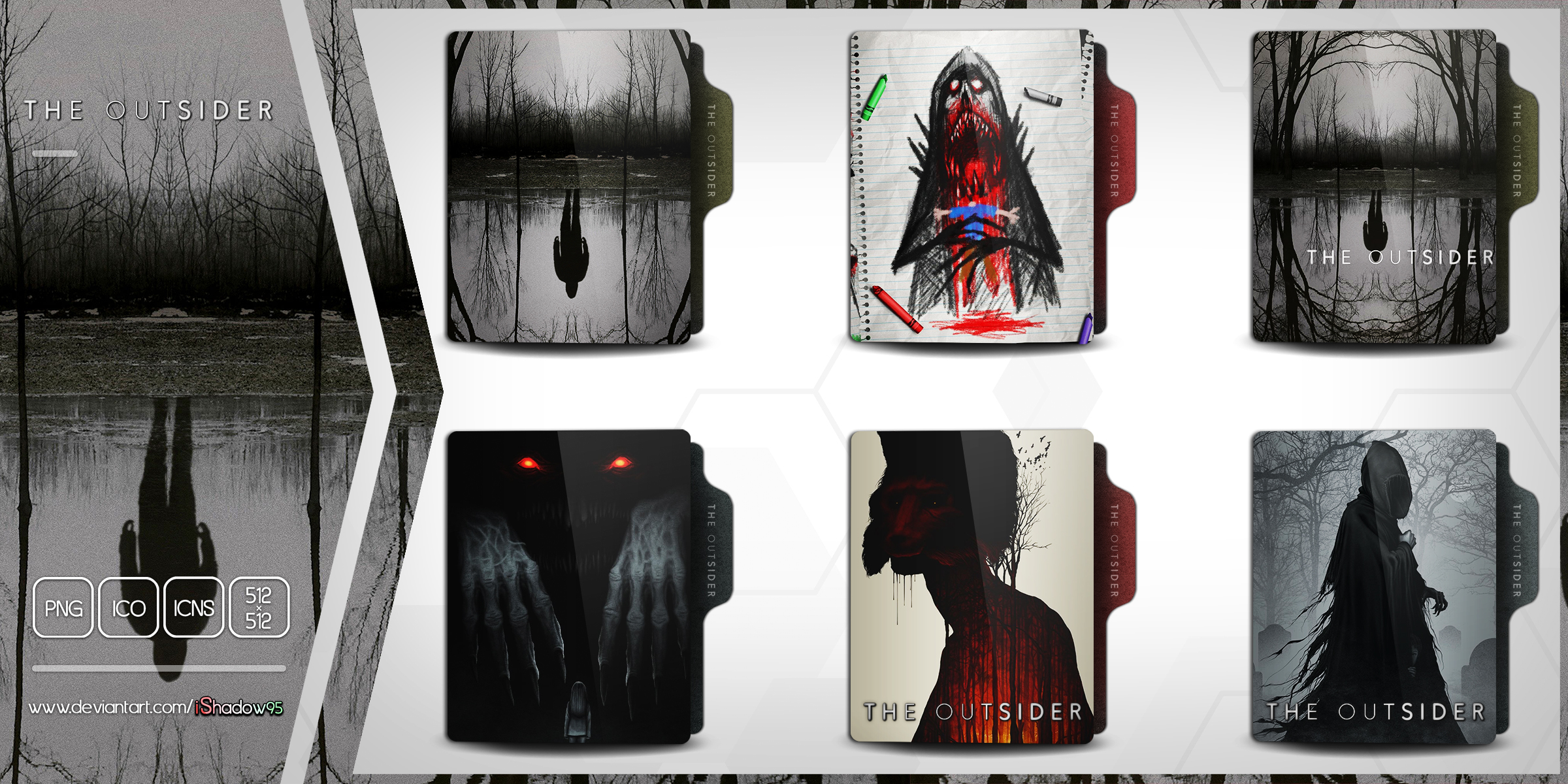 The Outsider Folder Icon Part 3 by iShadow95 on DeviantArt