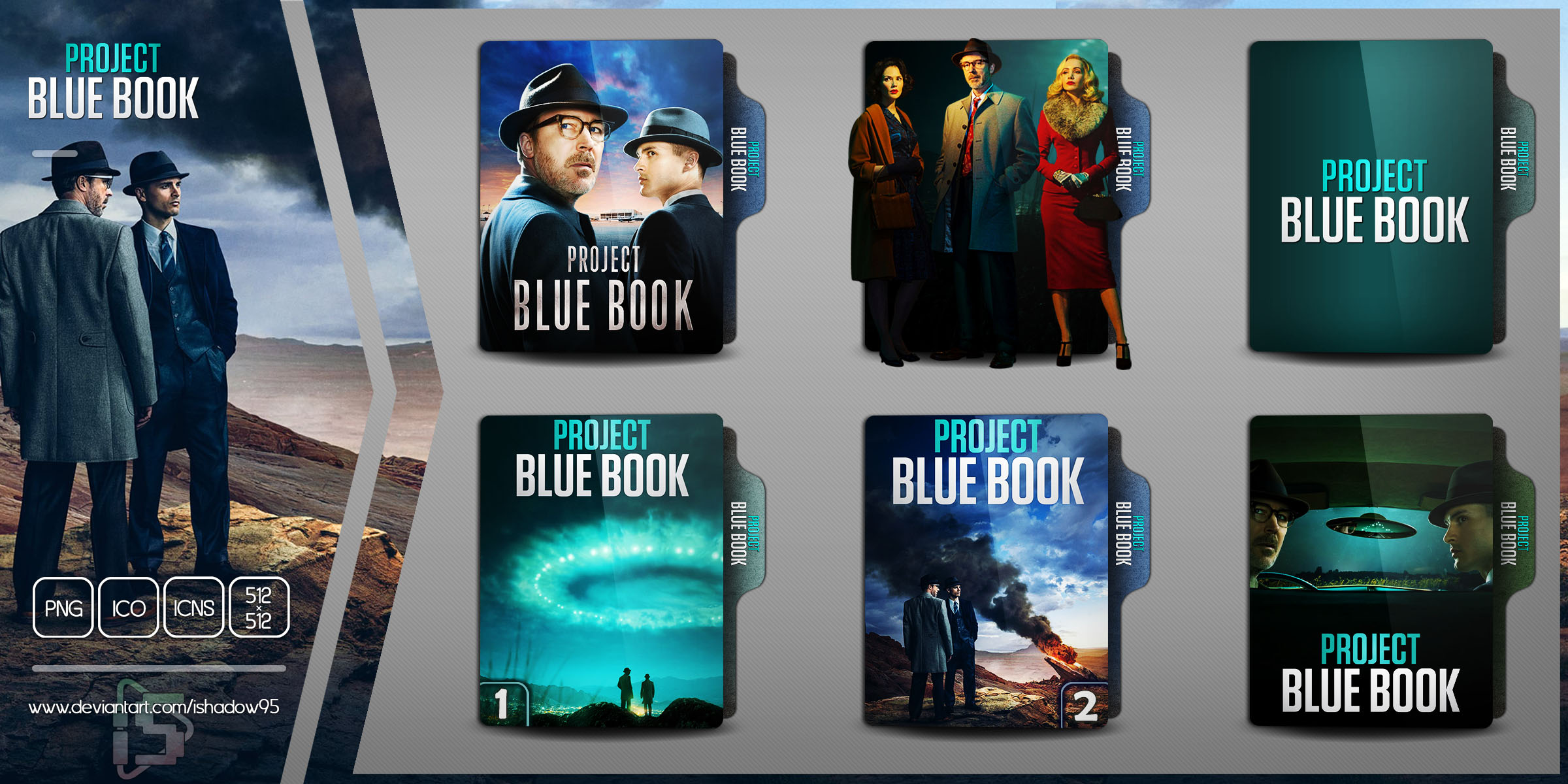 Project Blue Book Folder Icon by iShadow95 on DeviantArt