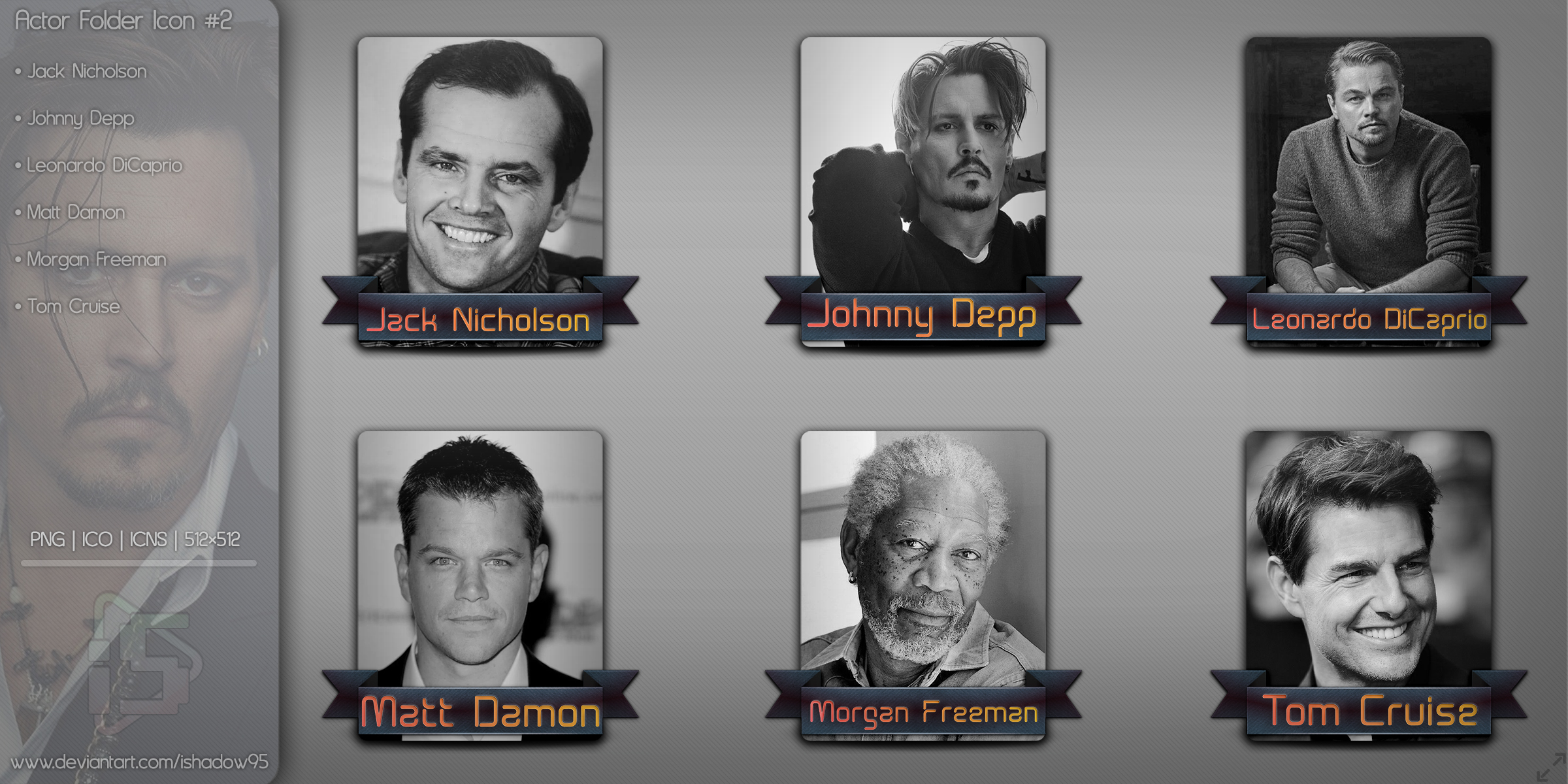 Actor Folder Icon Part 2 by iShadow95 on DeviantArt