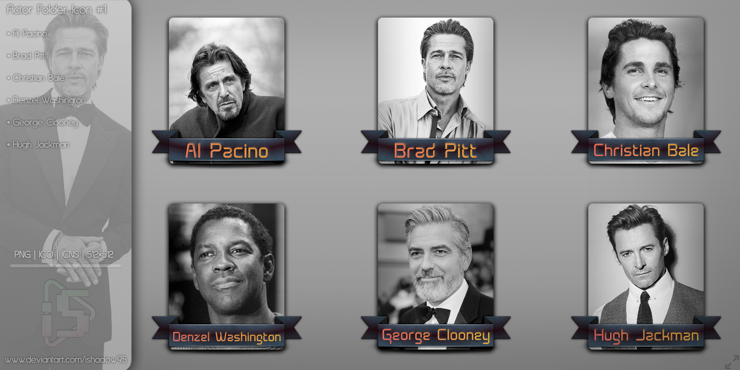 Actor Folder Icon Part 1 by iShadow95 on DeviantArt