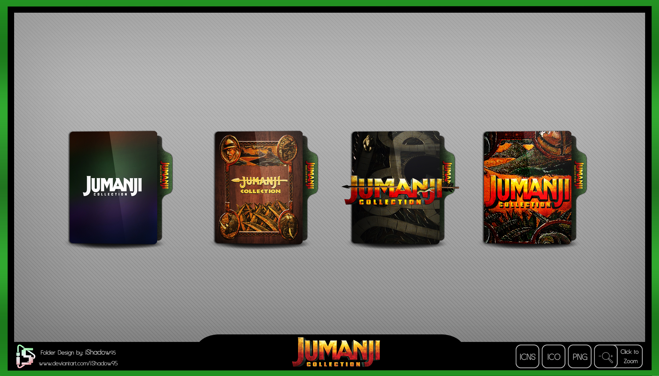 Jumanji Collection Folder Icon by iShadow95 on DeviantArt