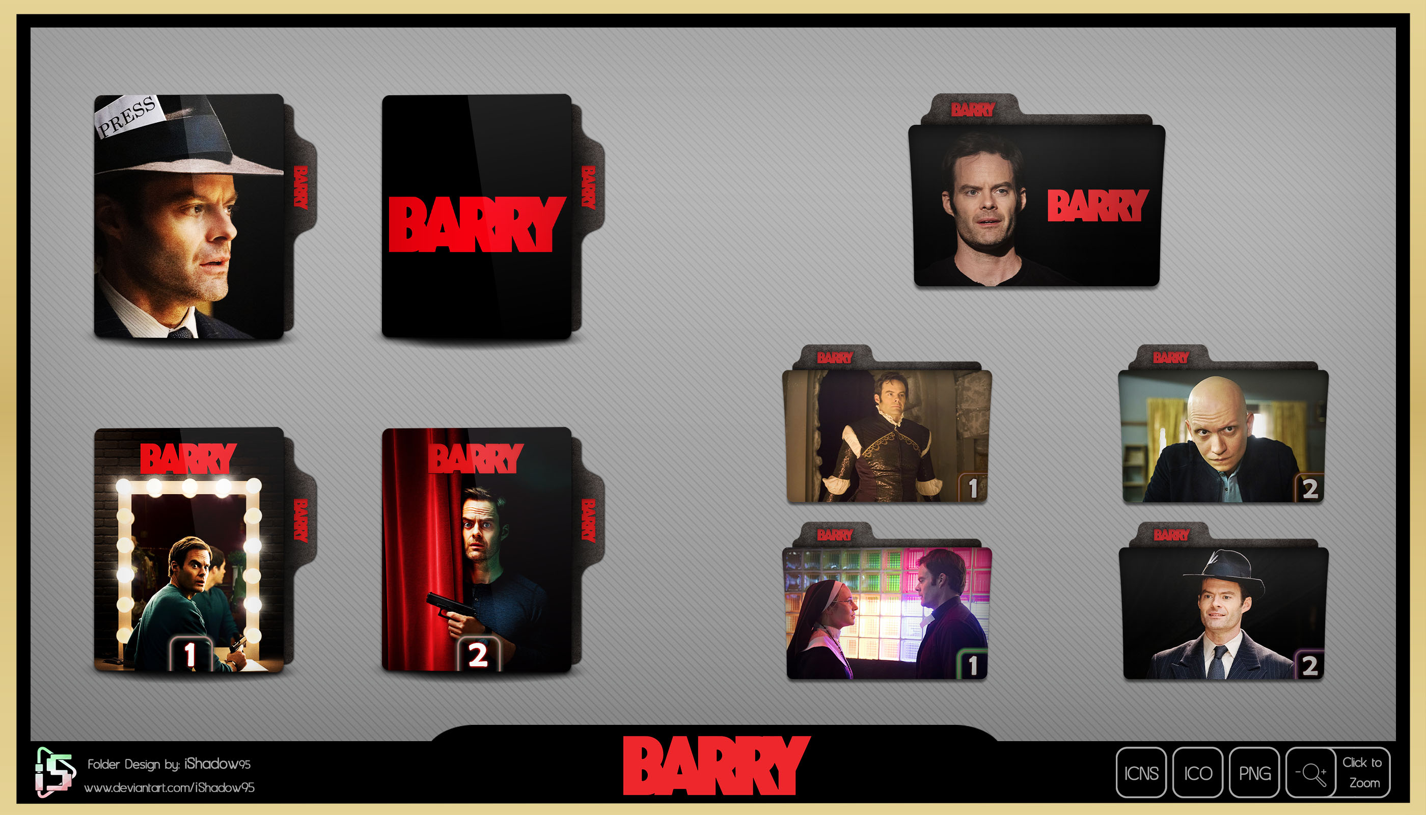 Barry Folder Icon by iShadow95 on DeviantArt