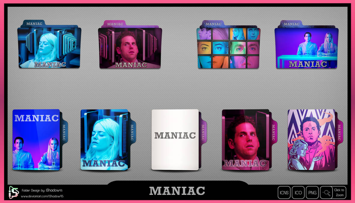 Maniac Folder Icon by iShadow95 on DeviantArt