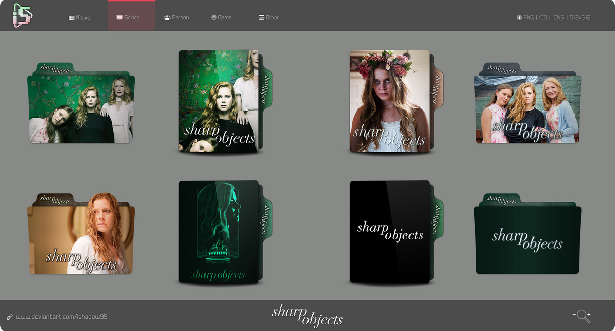 Sharp Objects Folder Icon by iShadow95 on DeviantArt