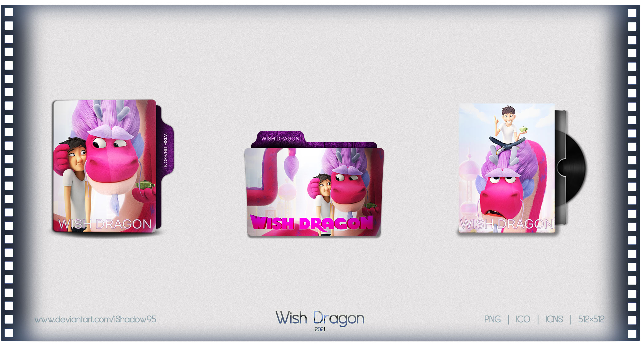 Wish Dragon Folder Icon by iShadow95 on DeviantArt