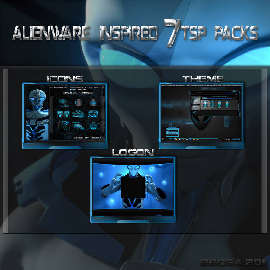 Alienware inspired 7tsp pack by bbosa on DeviantArt