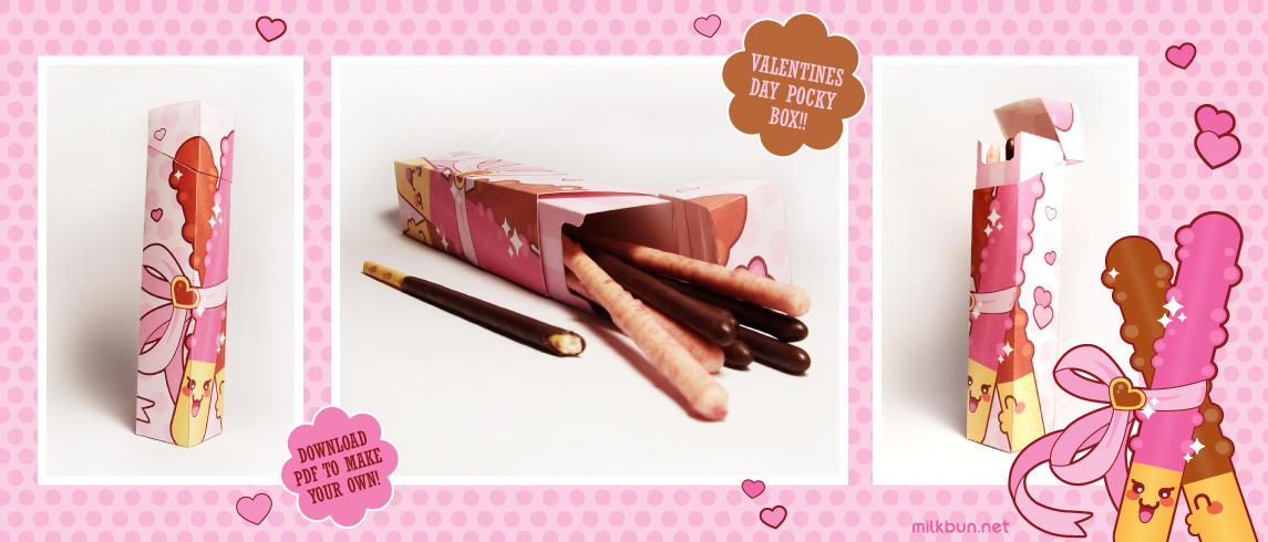 Valentine's Day Pocky Box by milkbun on DeviantArt
