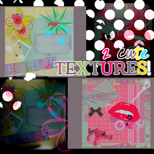 2 cute textures by GlamourObsession on DeviantArt