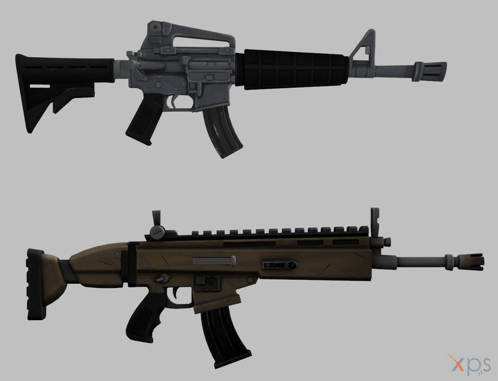 Fortnite Chapter 2 Assault Rifles by VasiaKlimov on DeviantArt