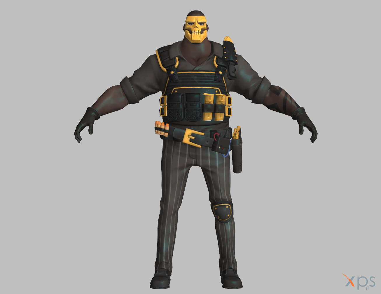 Fortnite - Gold Knox by VasiaKlimov on DeviantArt