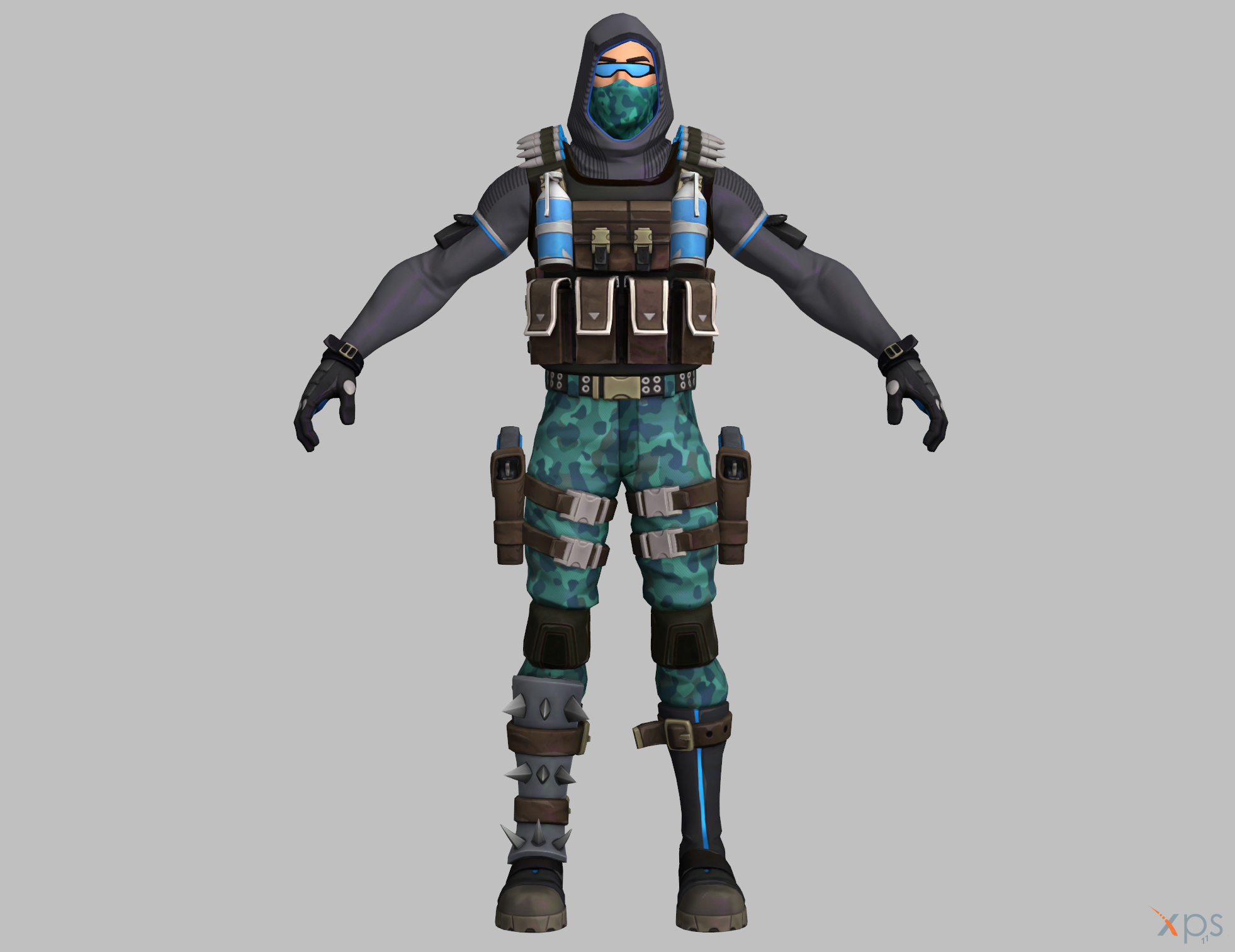 Fortnite - Bullet Blue by VasiaKlimov on DeviantArt