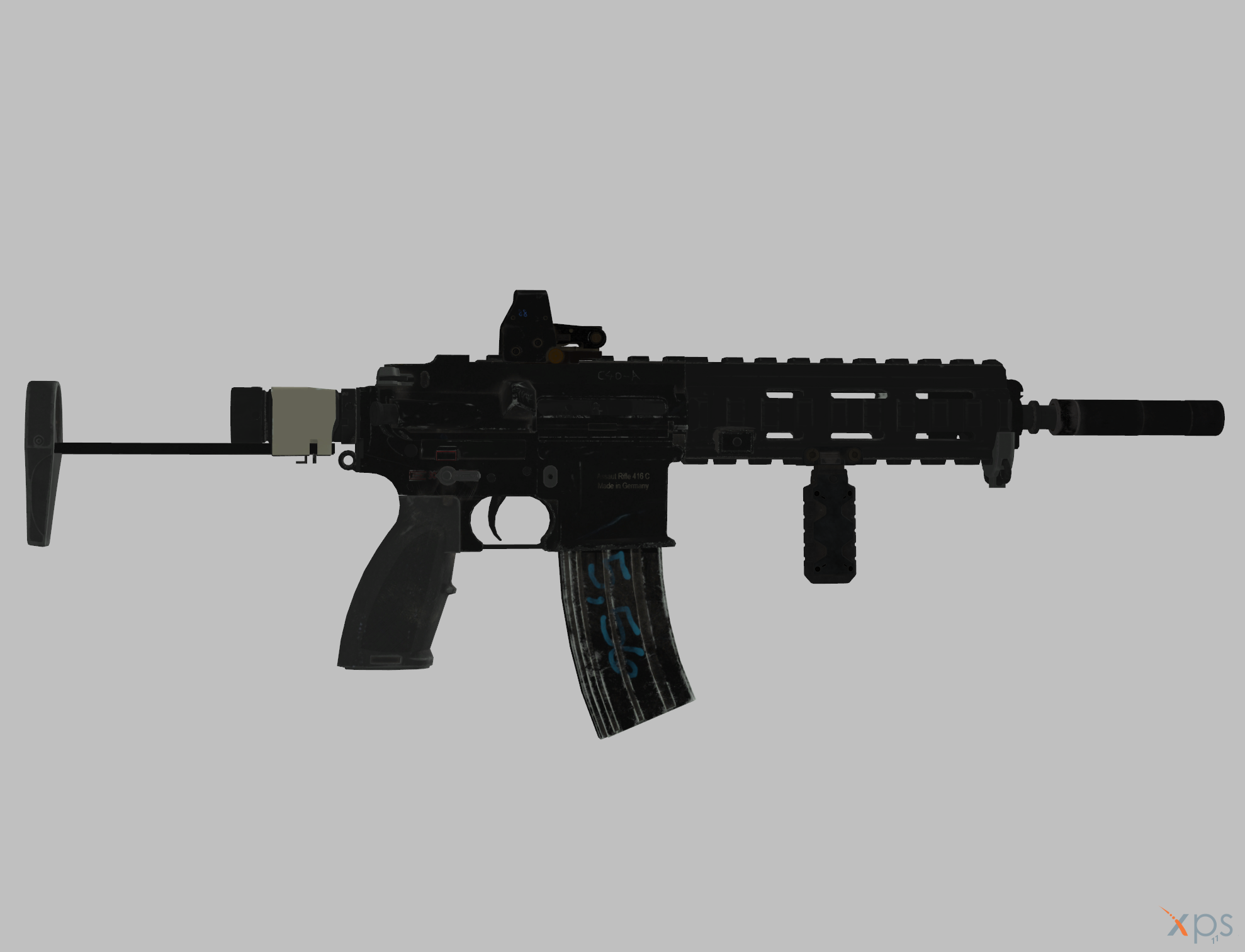 Rainbow Six Siege - HK 416C by VasiaKlimov on DeviantArt