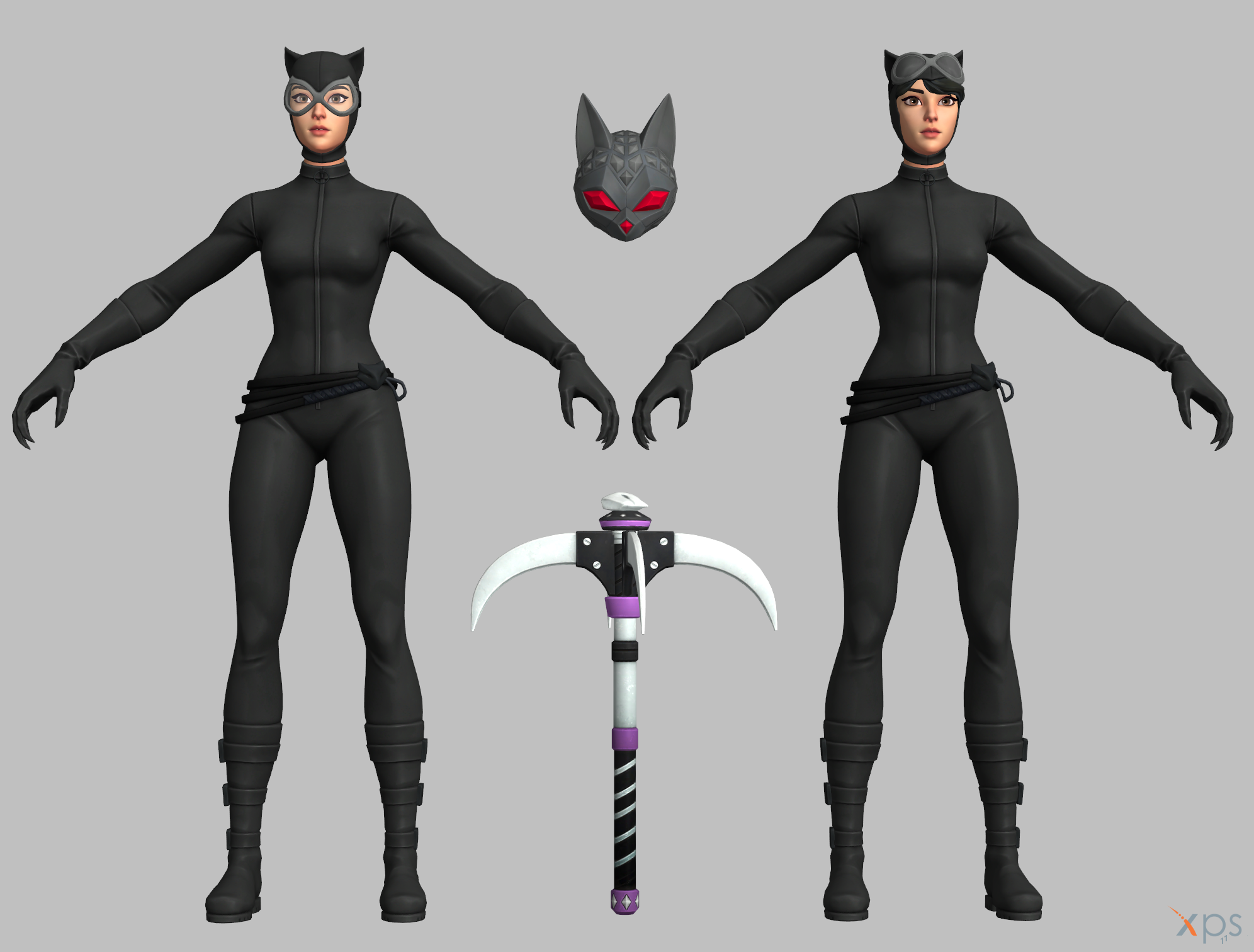 Fortnite Catwoman Comic Book Outfit Set By Vasiaklimov On Deviantart