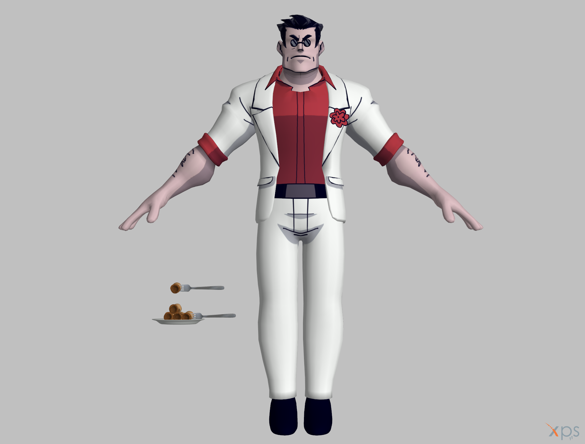 Helltaker - The Helltaker by VasiaKlimov on DeviantArt