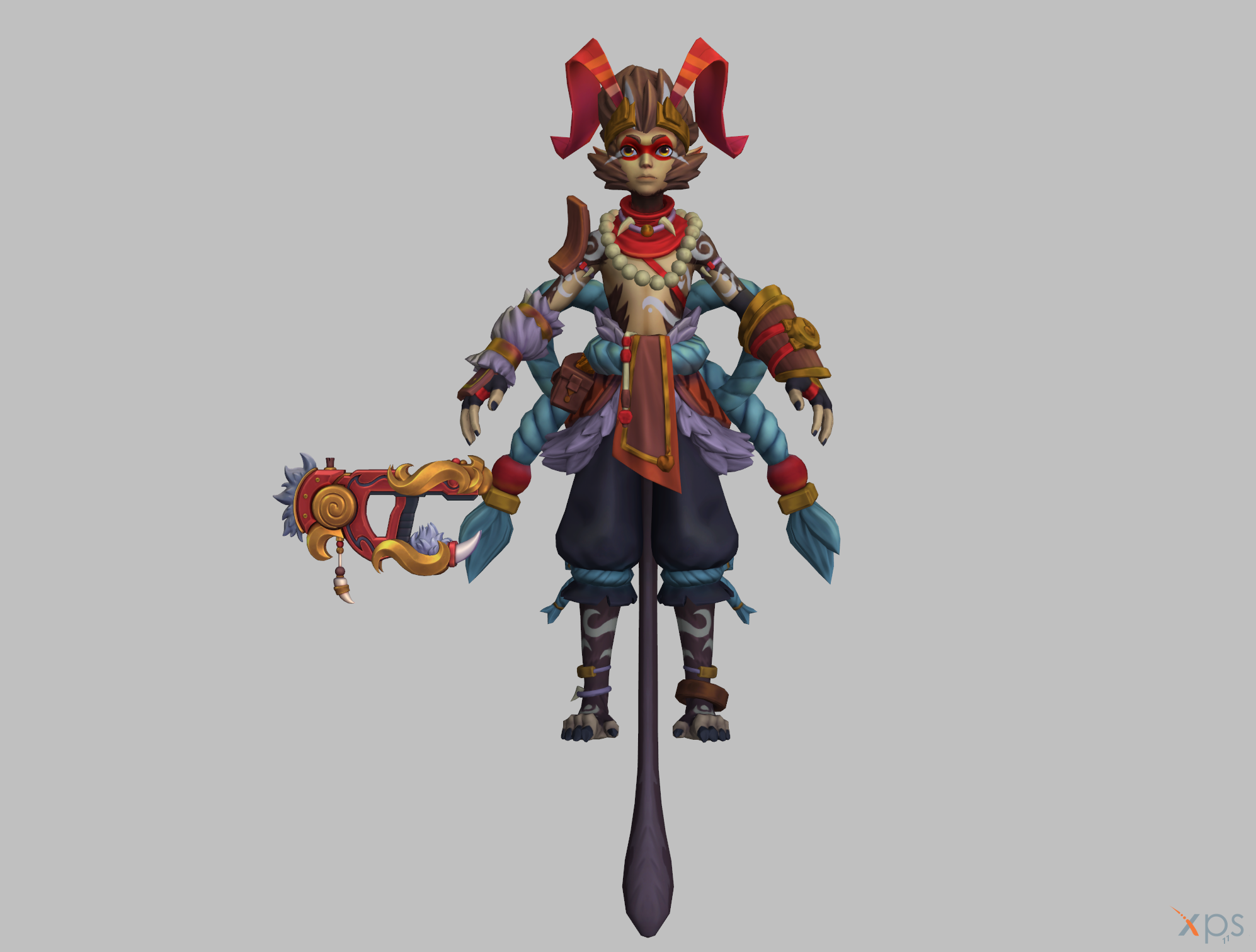 Paladins - Talus (Wukong) by VasiaKlimov on DeviantArt