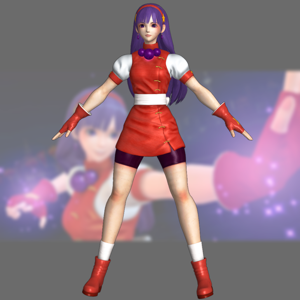 ATHENA KOF98 Version KOFXIV (UPDATE) by wakind on DeviantArt