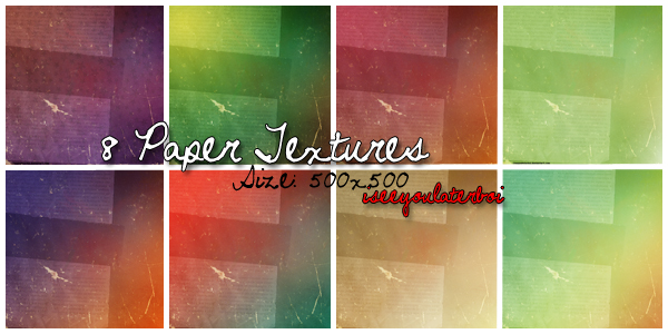 8 Paper Textures by Iseeyoulaterboi on DeviantArt