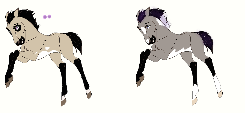 Slot results for horses by KelseaW on DeviantArt