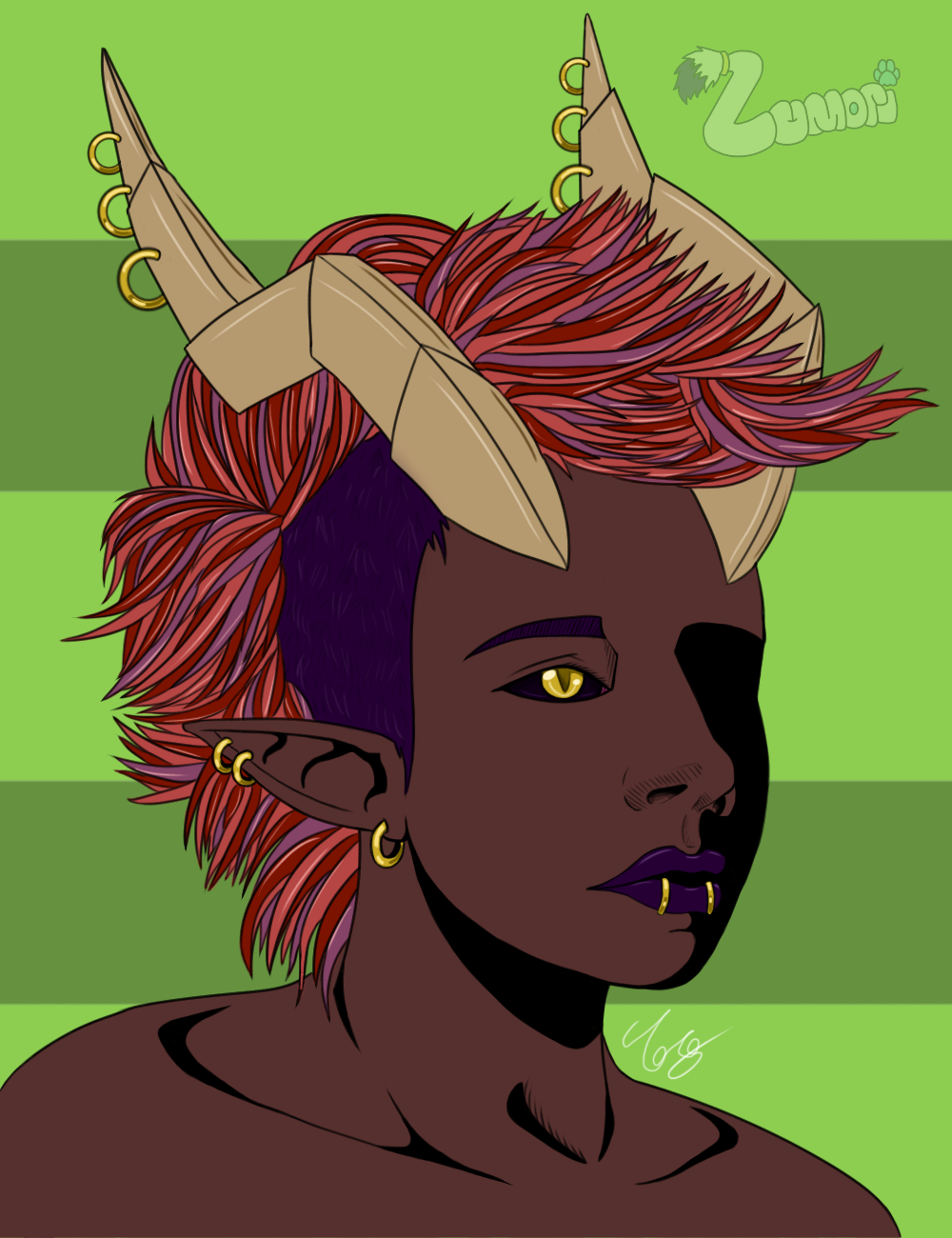 Lani Headshot by Behrable on DeviantArt