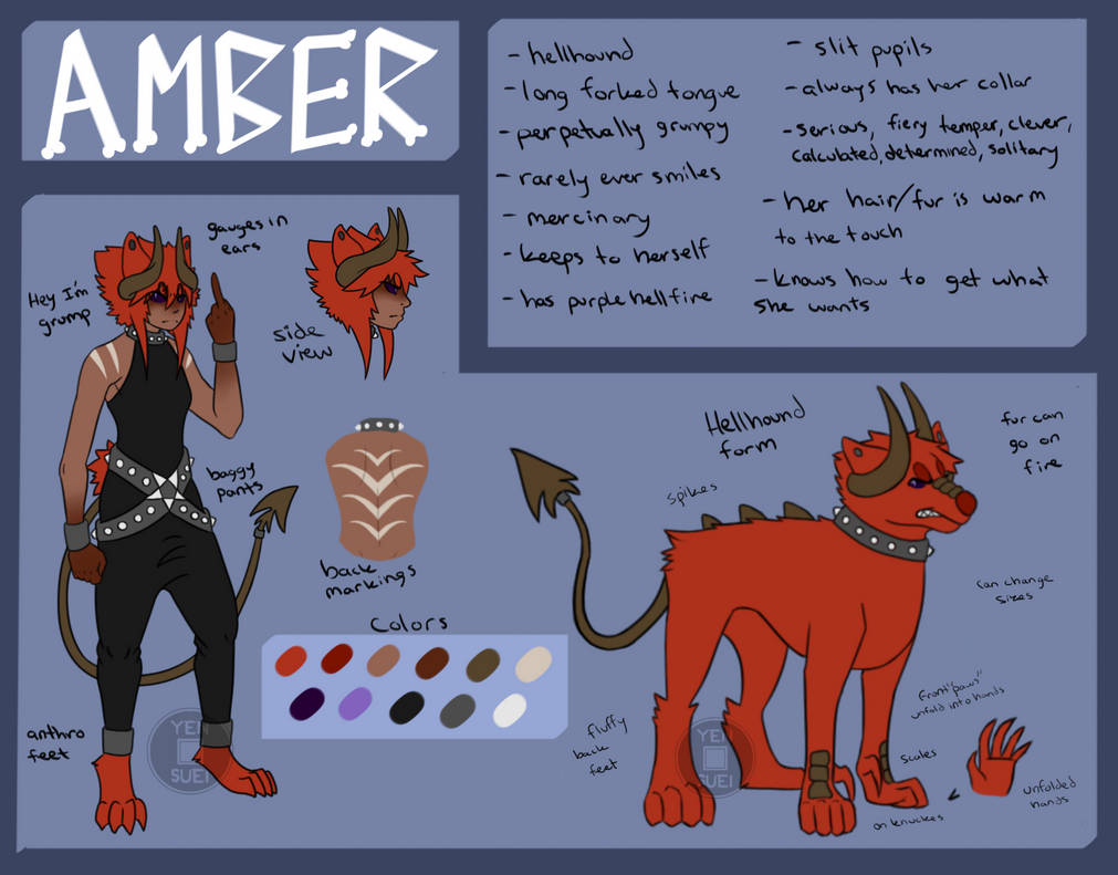 Amber Ref V2 by Behrable on DeviantArt