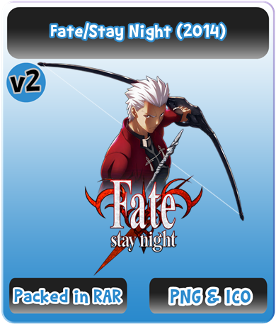 Fate Stay Night (2014) v2 - Anime Icon by Rizmannf on DeviantArt