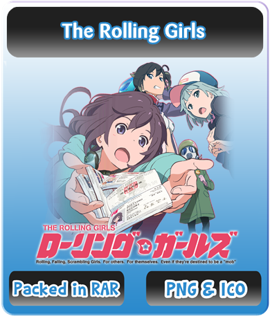 The Rolling Girls - Anime Icon by Rizmannf on DeviantArt