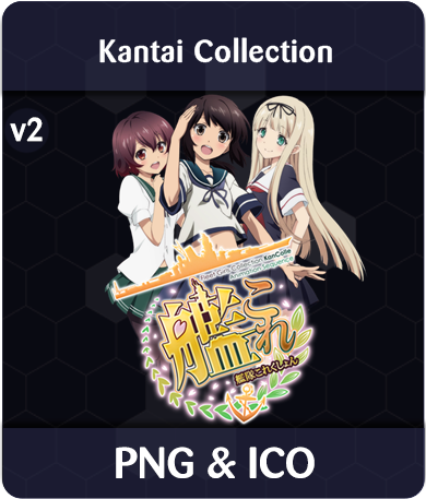 Kantai Collection v2 - Anime Icon by Rizmannf on DeviantArt