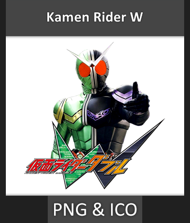 Kamen Rider W - Tokusatsu Icon by Rizmannf on DeviantArt