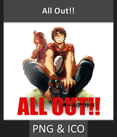 All Out!! - Anime Icon by Rizmannf on DeviantArt